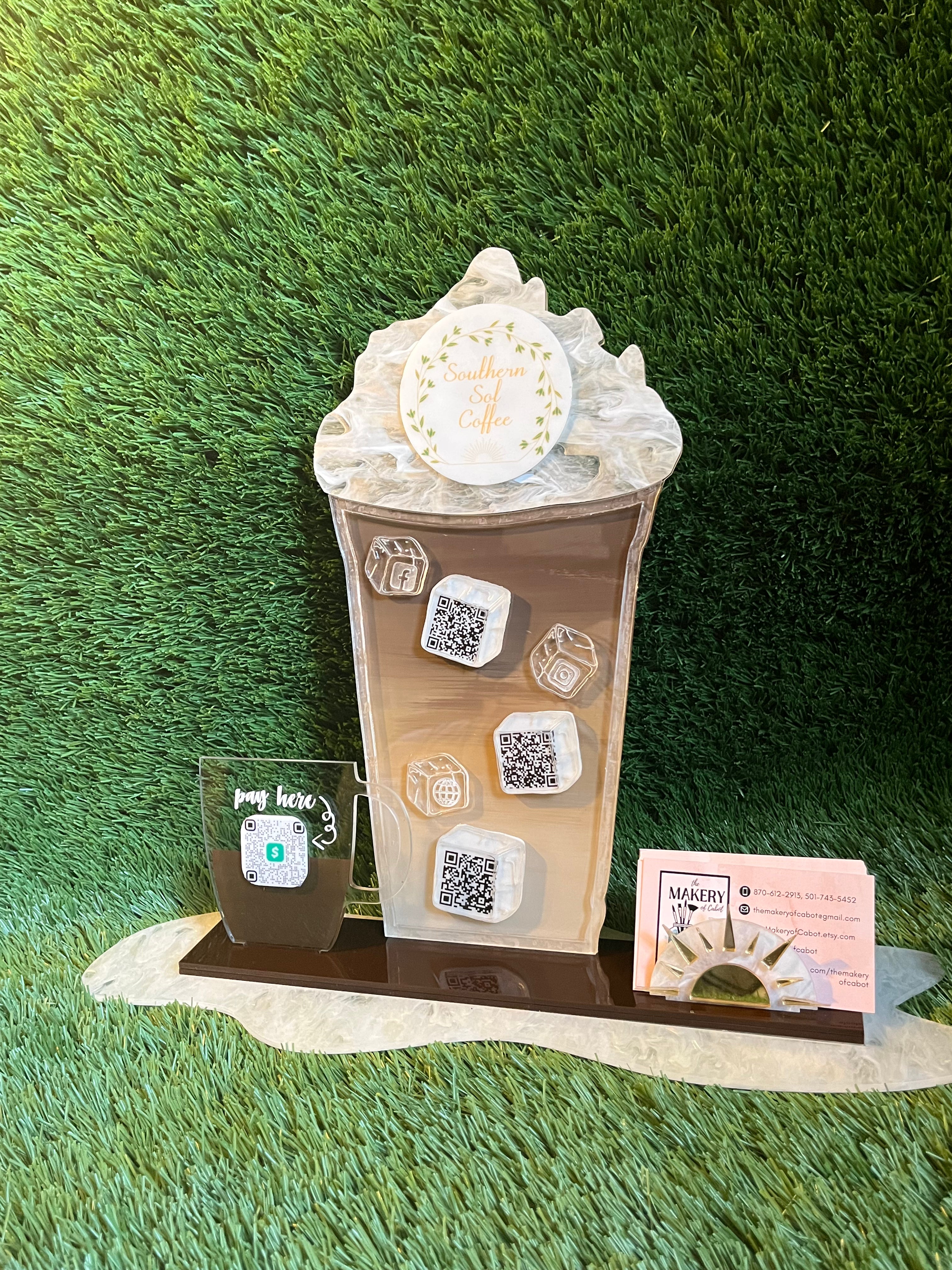 Custom QR Code Signs – The Makery of Cabot
